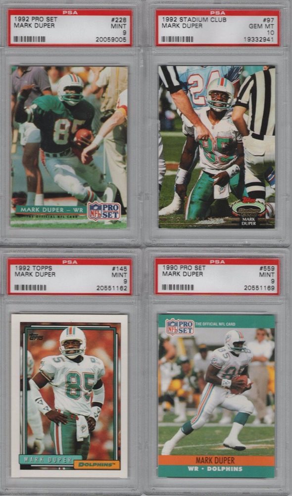 Auction Prices Realized Football Cards 1990 Pro Set Mark Duper