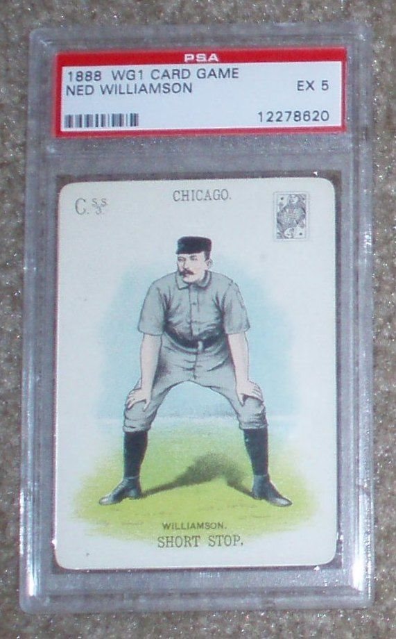 Auction Prices Realized Baseball Cards 1888 WG1 CARD GAME Ned Williamson