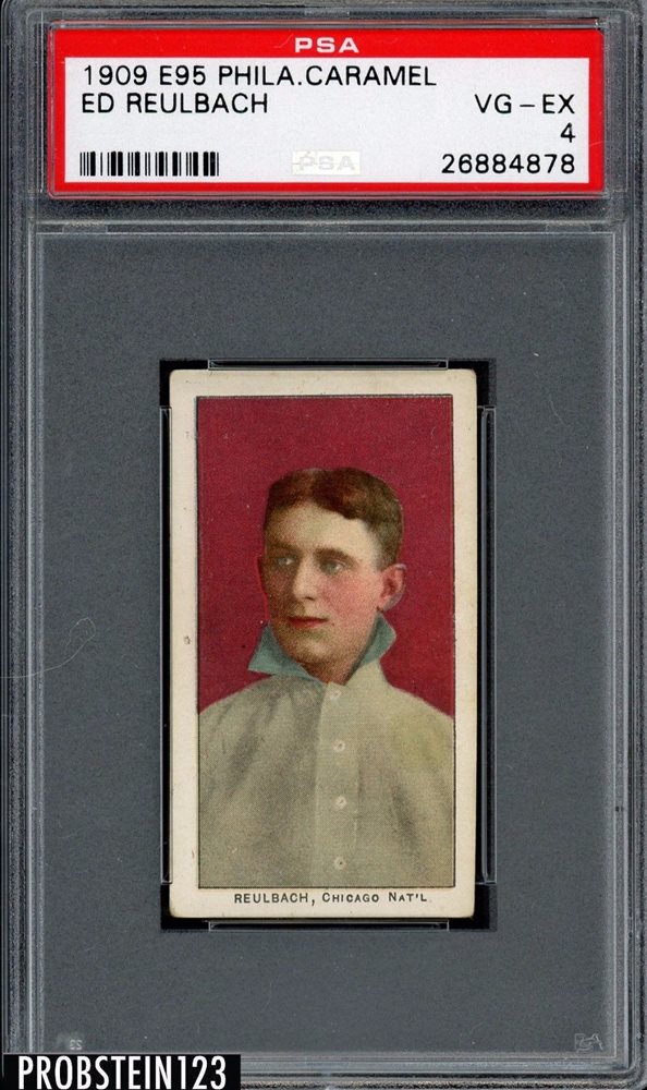 Auction Prices Realized Baseball Cards 1909 E95 Philadelphia Caramel Ed ...