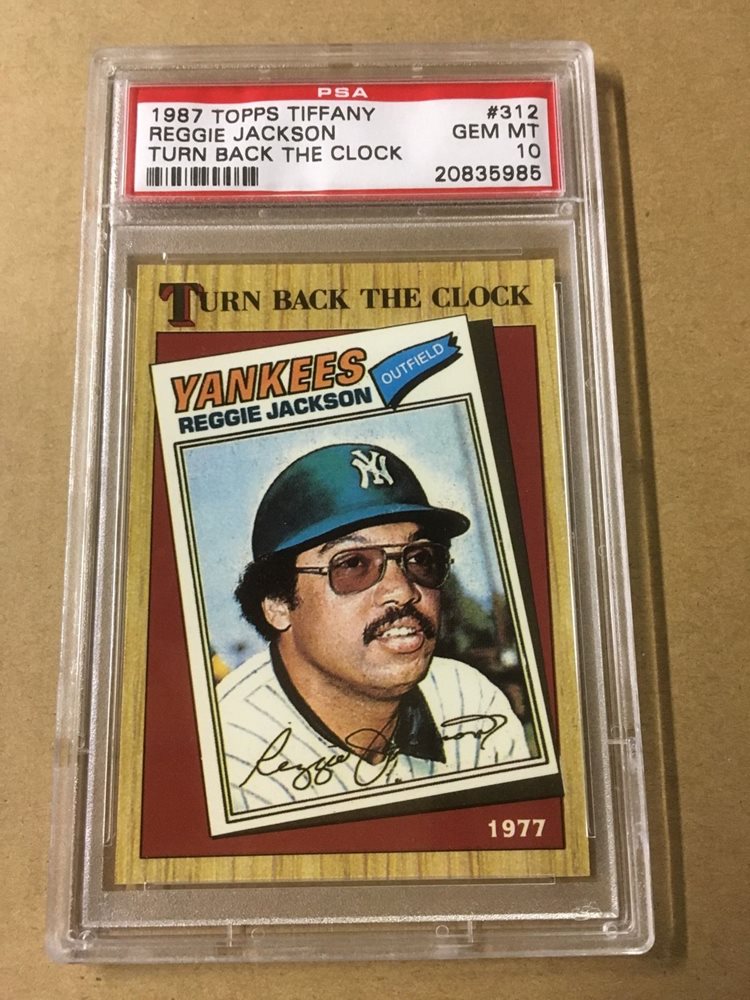 Auction Prices Realized Baseball Cards 1987 Topps Tiffany Reggie ...