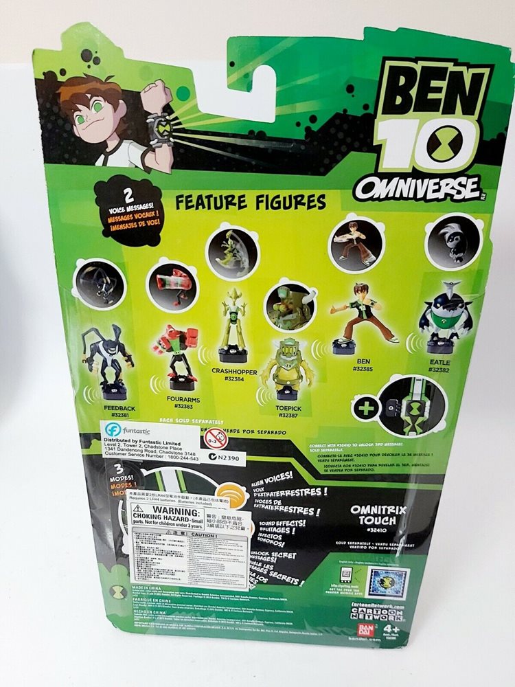 Ben 10 Omniverse Toepick Action Figure - 2 voice messag