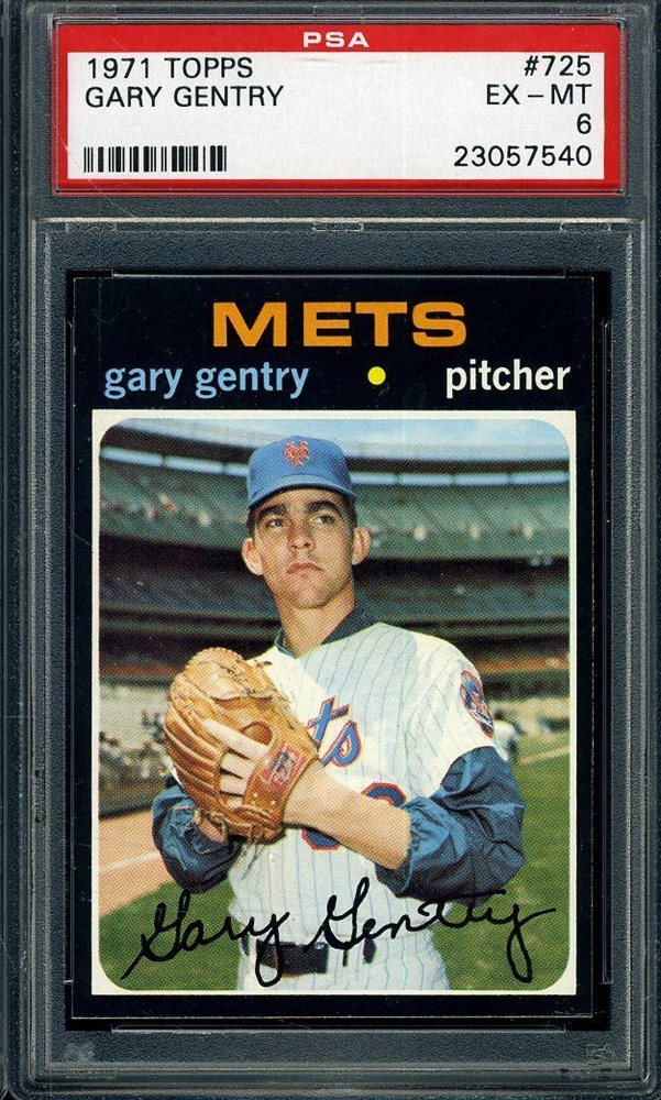 Auction Prices Realized Baseball Cards 1971 Topps Gary Gentry