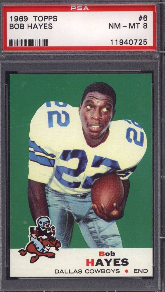 Auction Prices Realized Football Cards 1969 Topps Bob Hayes