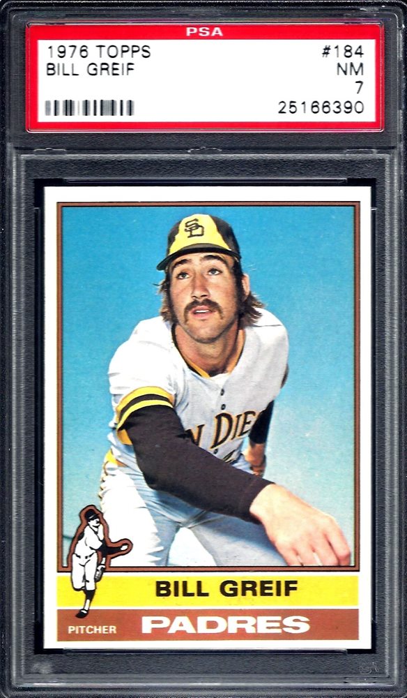 Auction Prices Realized Baseball Cards 1976 Topps Bill Greif