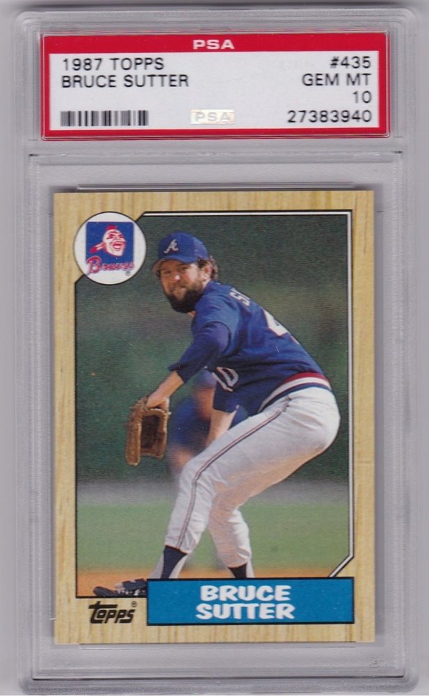 Auction Prices Realized Baseball Cards 1987 Topps Bruce Sutter
