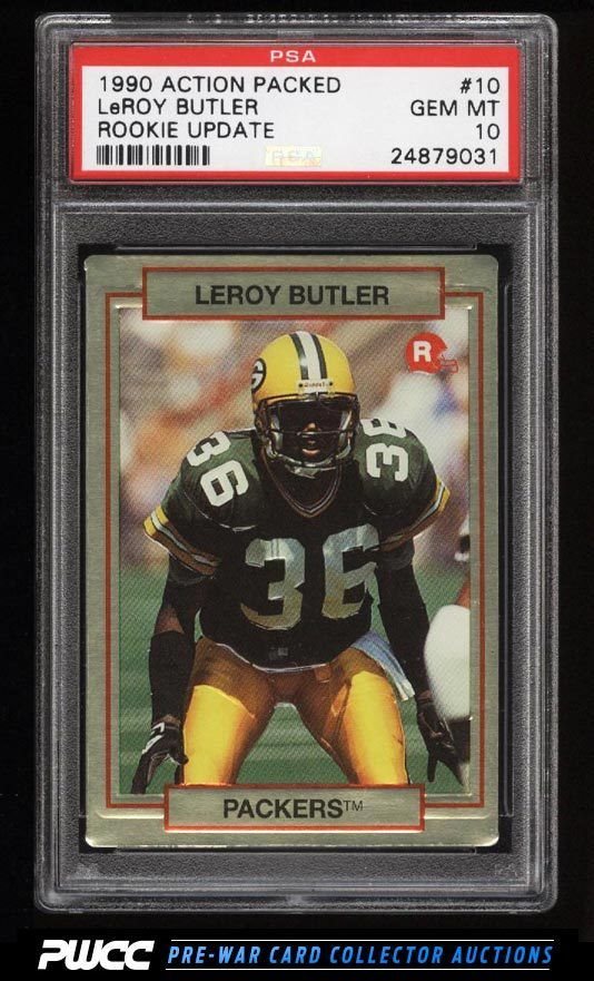 Auction Prices Realized Football Cards 1990 Action Packed Rookie Update ...