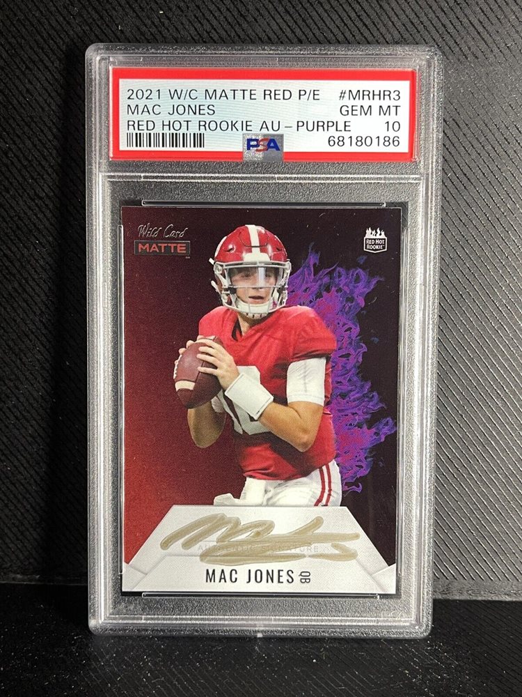 Collectors.com - Trading Cards - WILD CARD - WILD CARD MATTE RED ...