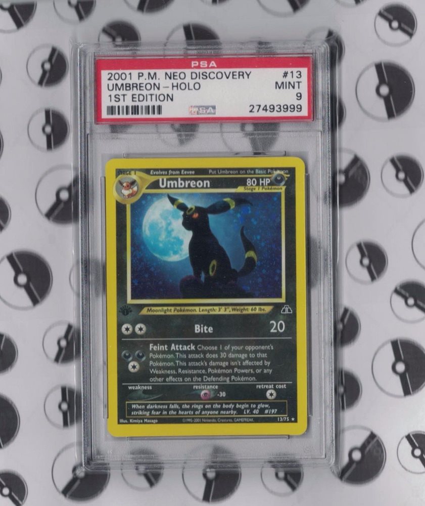 Auction Prices Realized Tcg Cards 2001 Pokemon Neo Discovery Umbreon ...
