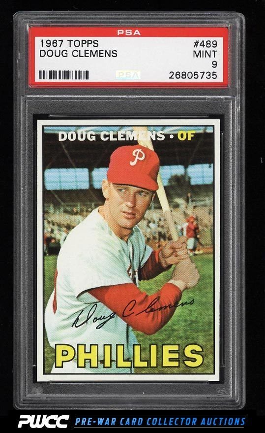 Auction Prices Realized Baseball Cards 1967 Topps Doug Clemens