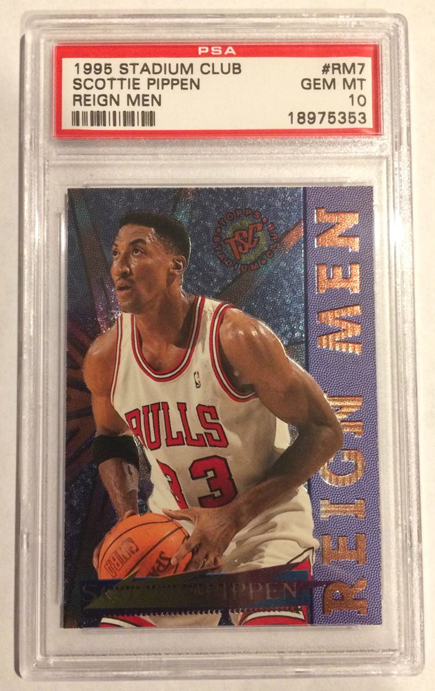 Auction Prices Realized Basketball Cards 1995 STADIUM CLUB REIGN MEN ...
