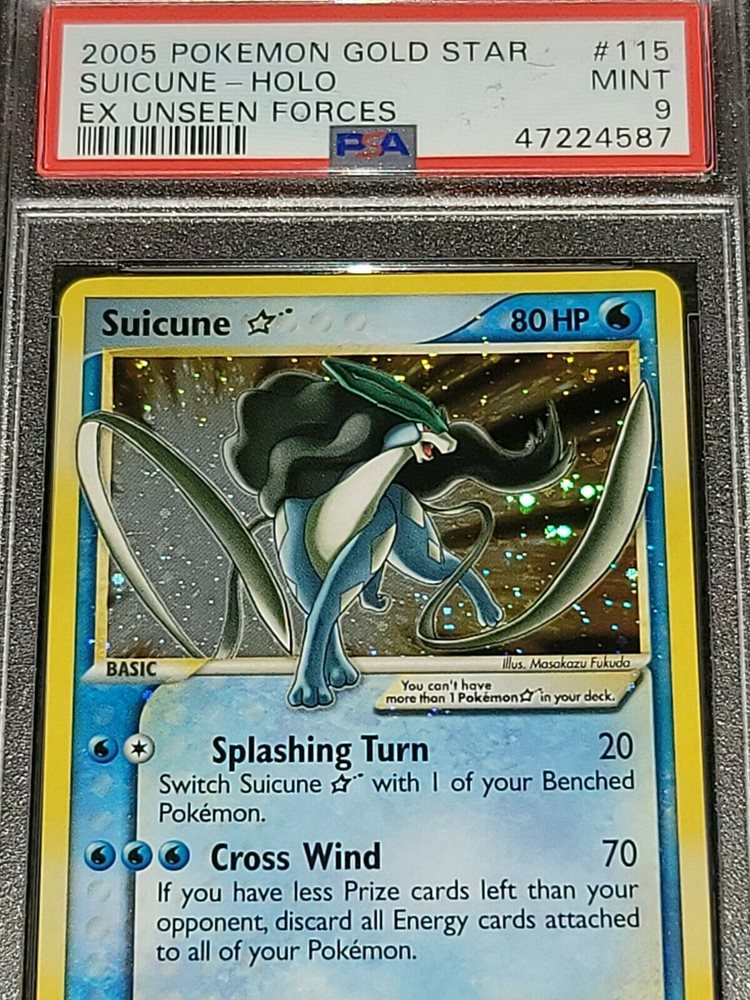 Suicune Card Ex