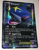 Pokemon Sharpedo Card