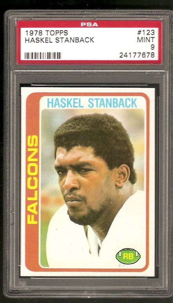 Auction Prices Realized Football Cards 1978 Topps Haskel Stanback