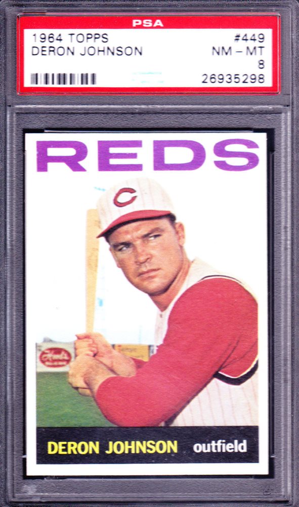 Auction Prices Realized Baseball Cards 1964 Topps Deron Johnson