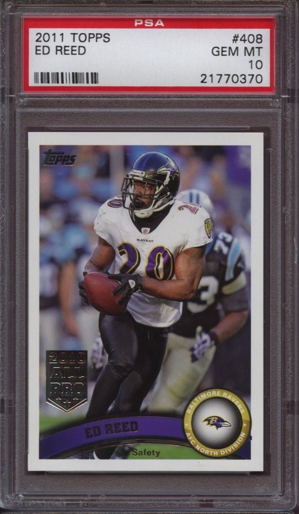 Auction Prices Realized Football Cards 2011 Topps Ed Reed