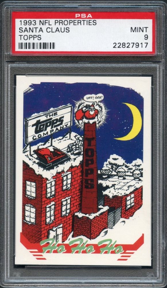 Auction Prices Realized Football Cards 1993 Nfl Properties Santa Claus ...