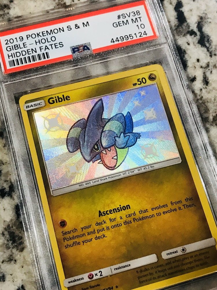 Gible Pokemon Card