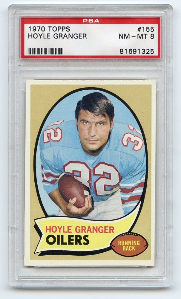 Auction Prices Realized Football Cards 1970 Topps Hoyle Granger