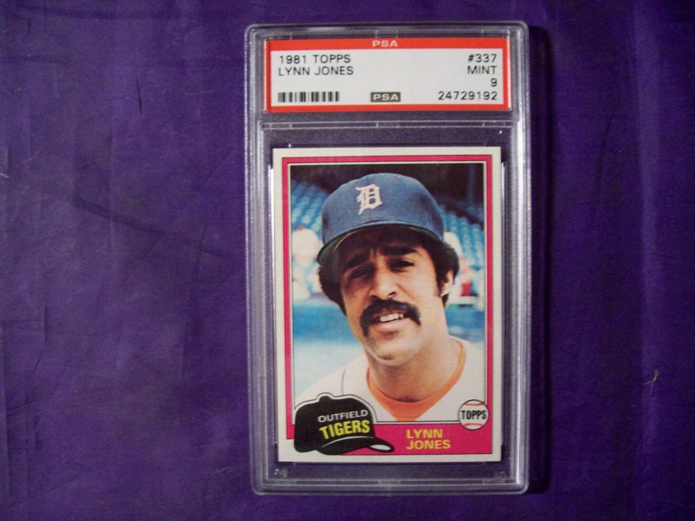 Auction Prices Realized Baseball Cards 1981 Topps Lynn Jones