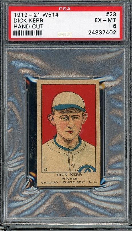 Auction Prices Realized Baseball Cards 1919 W514 Dick Kerr