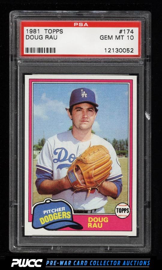 Auction Prices Realized Baseball Cards 1981 Topps Doug Rau