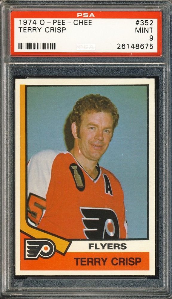 Auction Prices Realized Hockey Cards 1974 O-Pee-Chee Terry Crisp