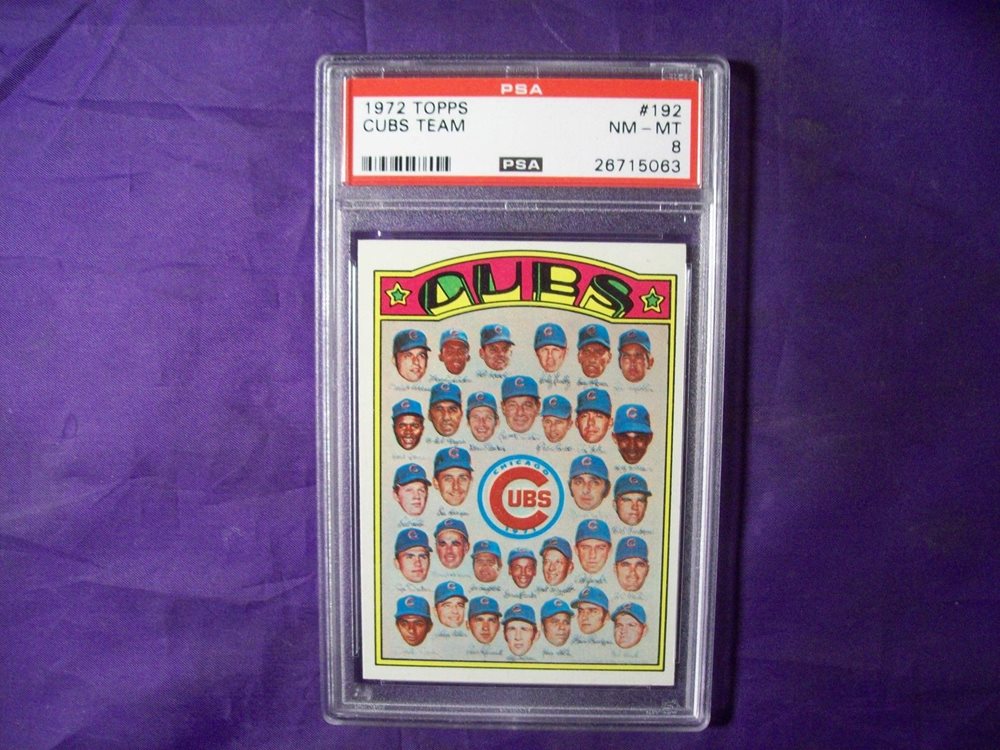 Auction Prices Realized Baseball Cards 1972 Topps Cubs Team