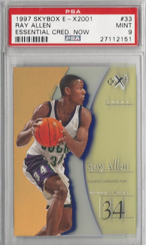 Auction Prices Realized Basketball Cards 1997 Skybox E-X2001 Ray Allen