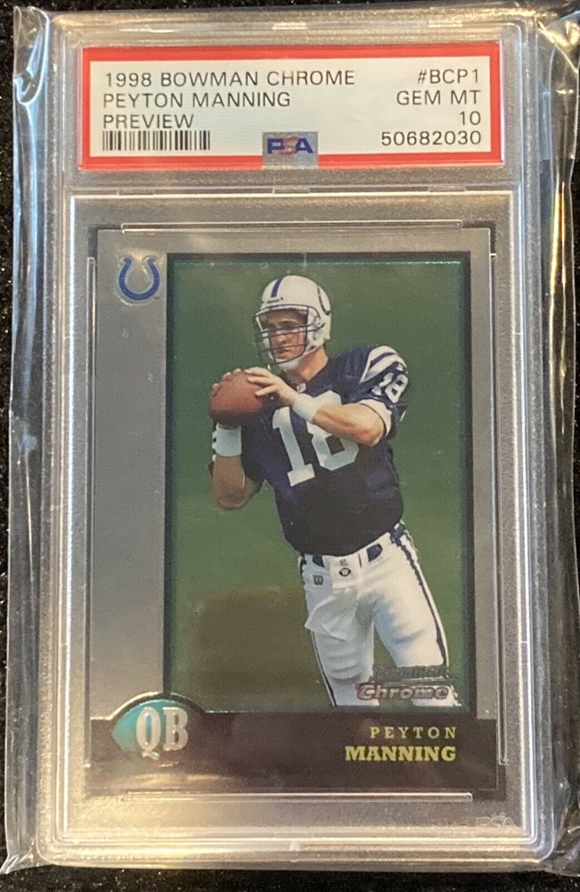 Peyton Manning Rookie Card