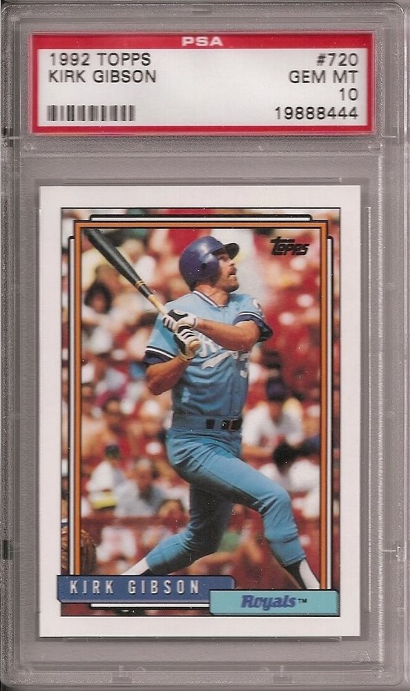 Auction Prices Realized Baseball Cards 1992 Topps Kirk Gibson
