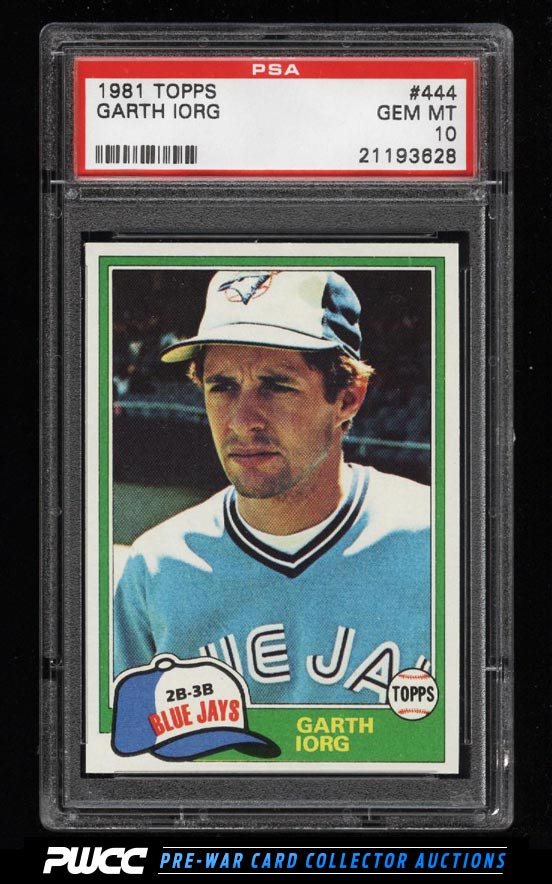 Auction Prices Realized Baseball Cards 1981 TOPPS Garth Iorg