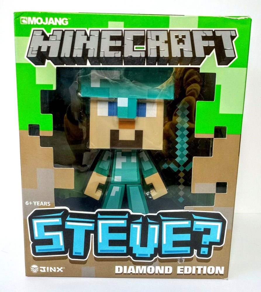 Steve Minecraft With Diamond Sword