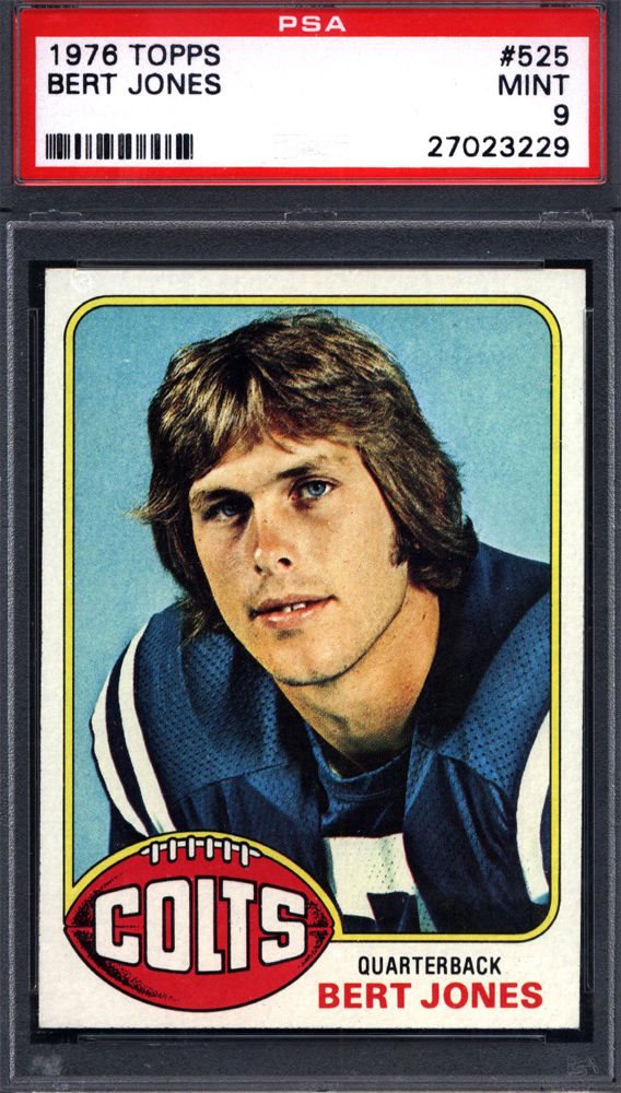Auction Prices Realized Football Cards 1976 TOPPS Bert Jones