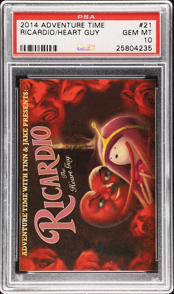Ricardio the Heart Guy #21 2014 Adventure Time PSA 10