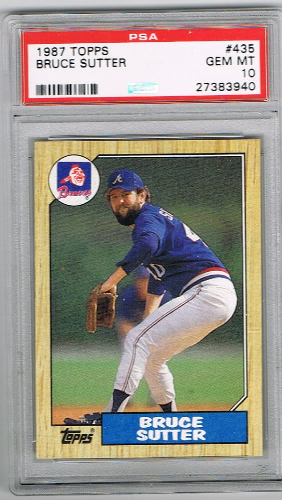 Auction Prices Realized Baseball Cards 1987 Topps Bruce Sutter
