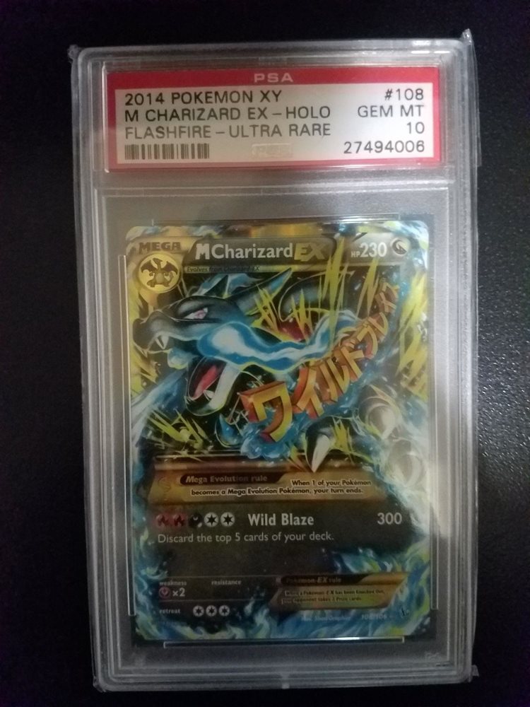Mega Charizard Ex Card Secret Rare