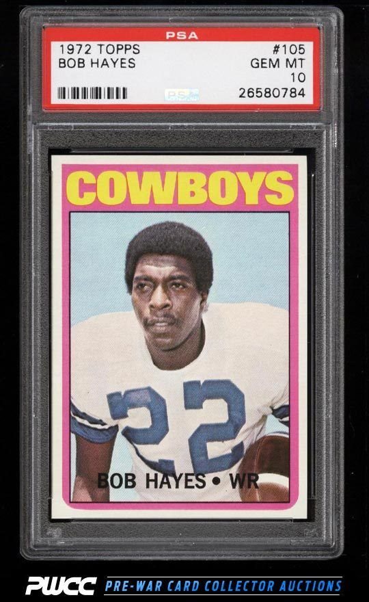 Auction Prices Realized Football Cards 1972 Topps Bob Hayes