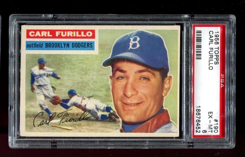 Auction Prices Realized Baseball Cards 1956 Topps Carl Furillo