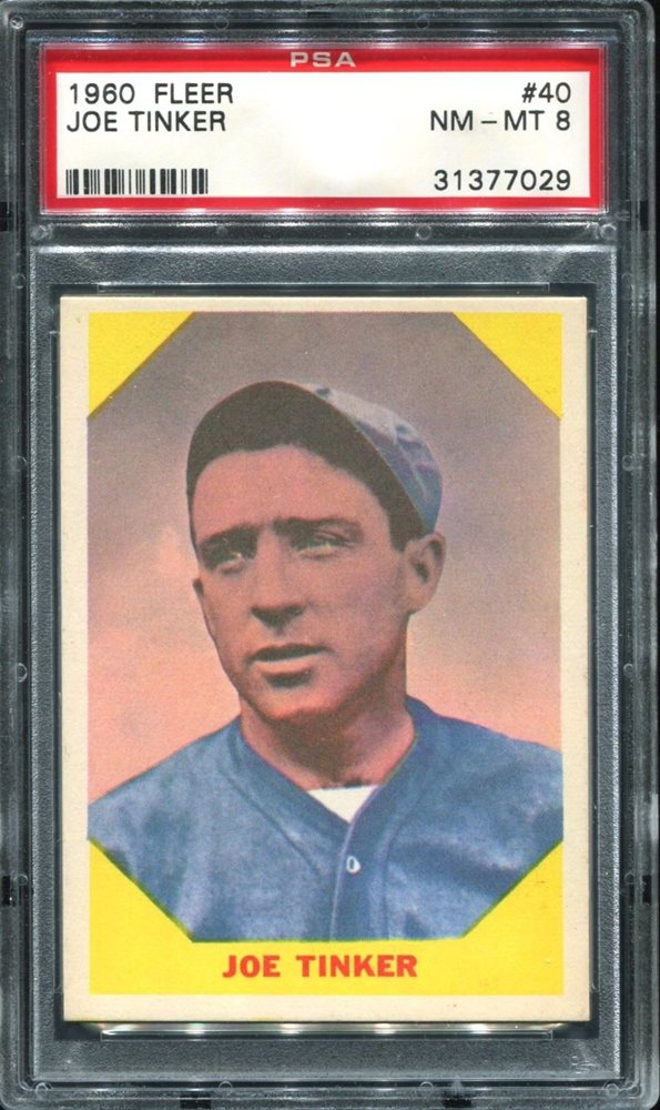 Auction Prices Realized Baseball Cards 1960 Fleer Joe Tinker