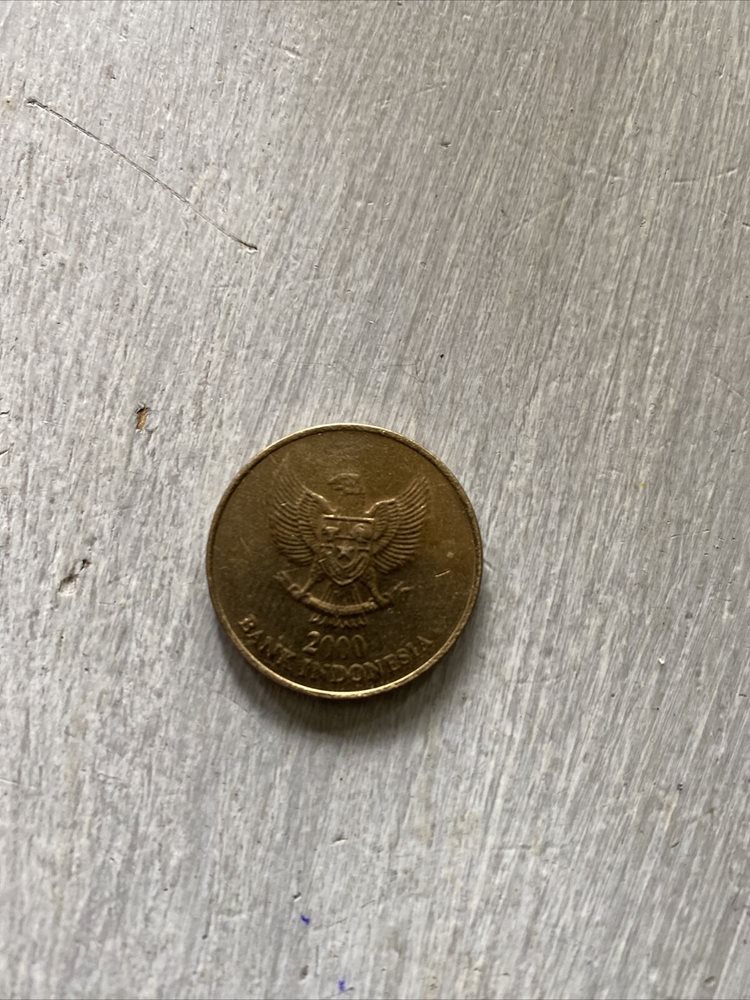 2000 Indonesia 500 Rupiah Coin World Coin Copper Nickel