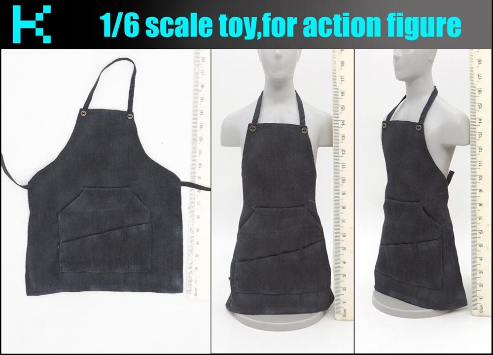 L65 1/6 Scale Action Figure Apron with Dirty Effect TOY