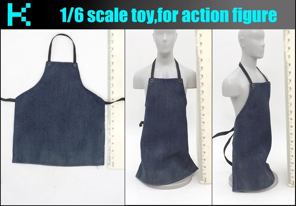 L65 1/6 Scale Action Figure Apron with Dirty Effect TOY