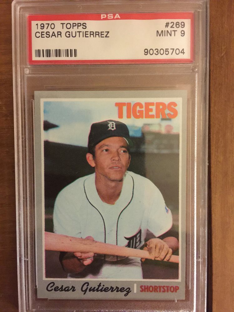 Auction Prices Realized Baseball Cards 1970 Topps Cesar Gutierrez