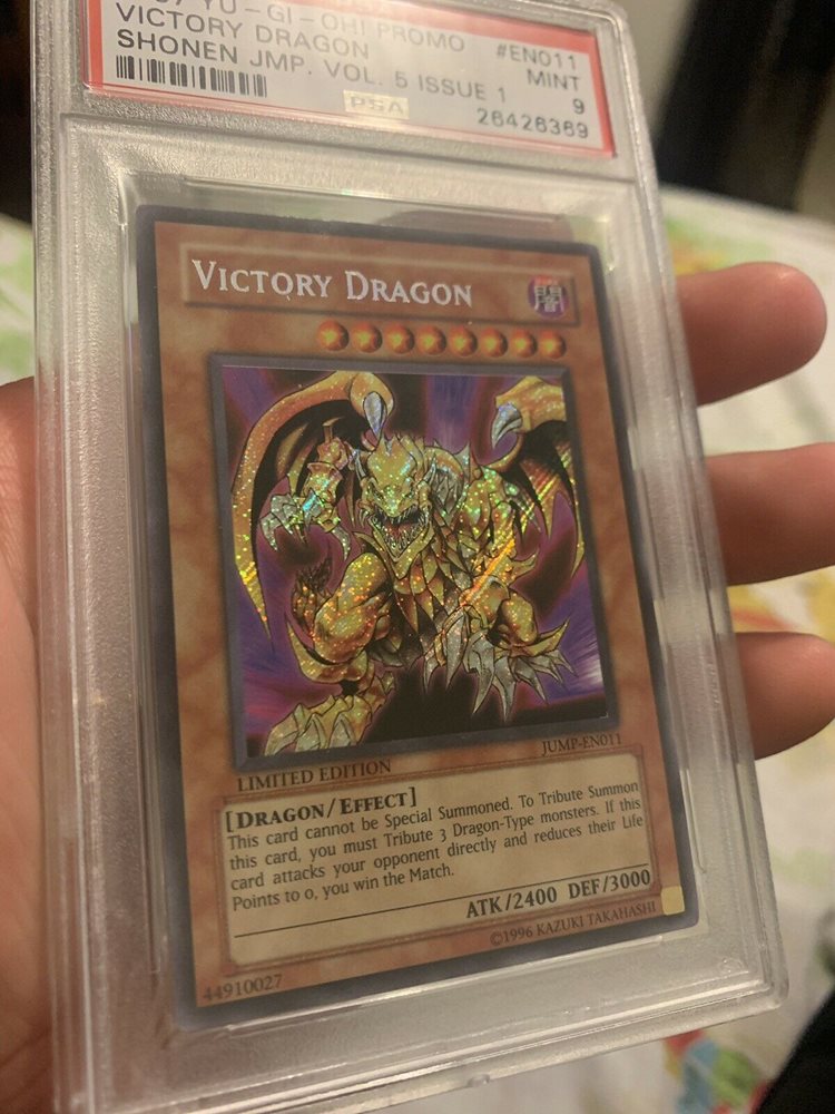 Yugioh! Victory Dragon Limited Edition Secret Rare JUMP-EN011 MINT ...