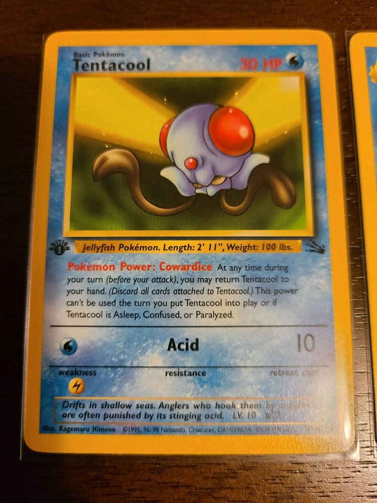 Pokemon Tentacruel Card