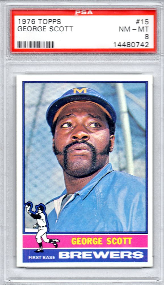 Auction Prices Realized Baseball Cards 1976 Topps George Scott