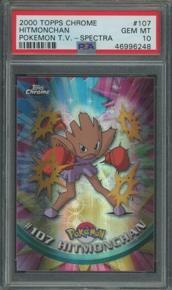 Hitmonchan Pokemon Card Topps