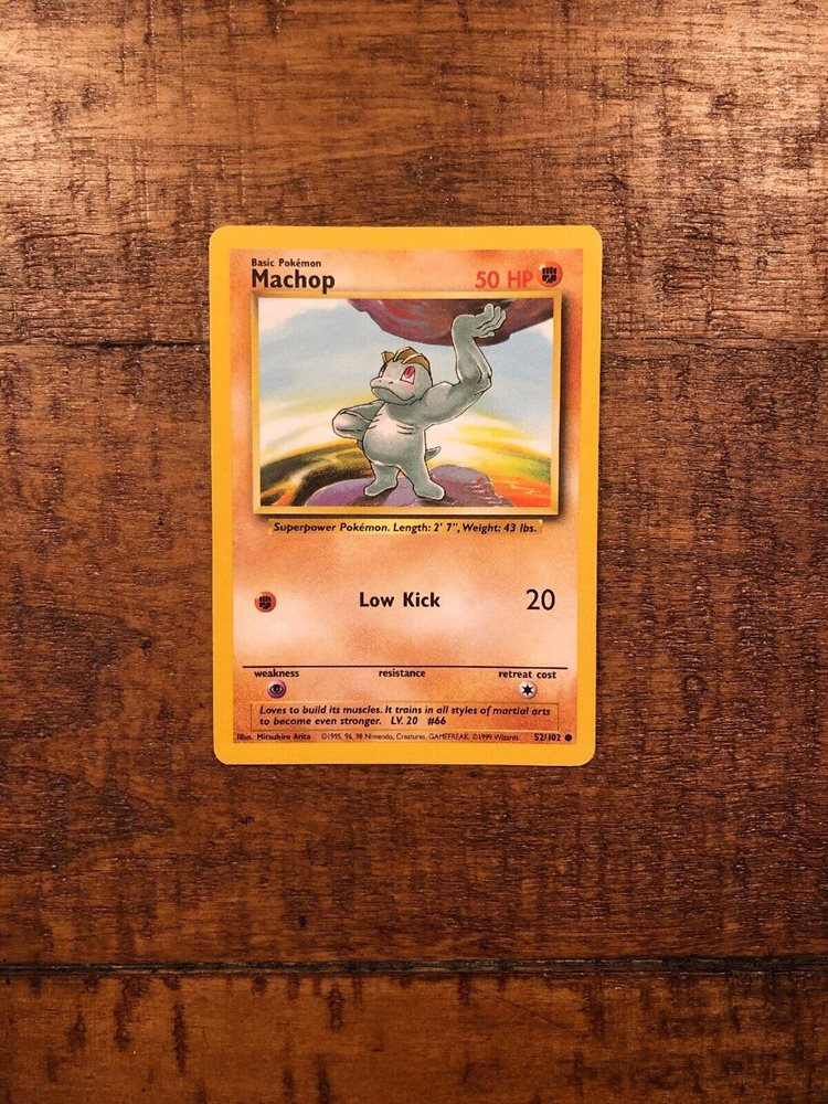 Machop Card