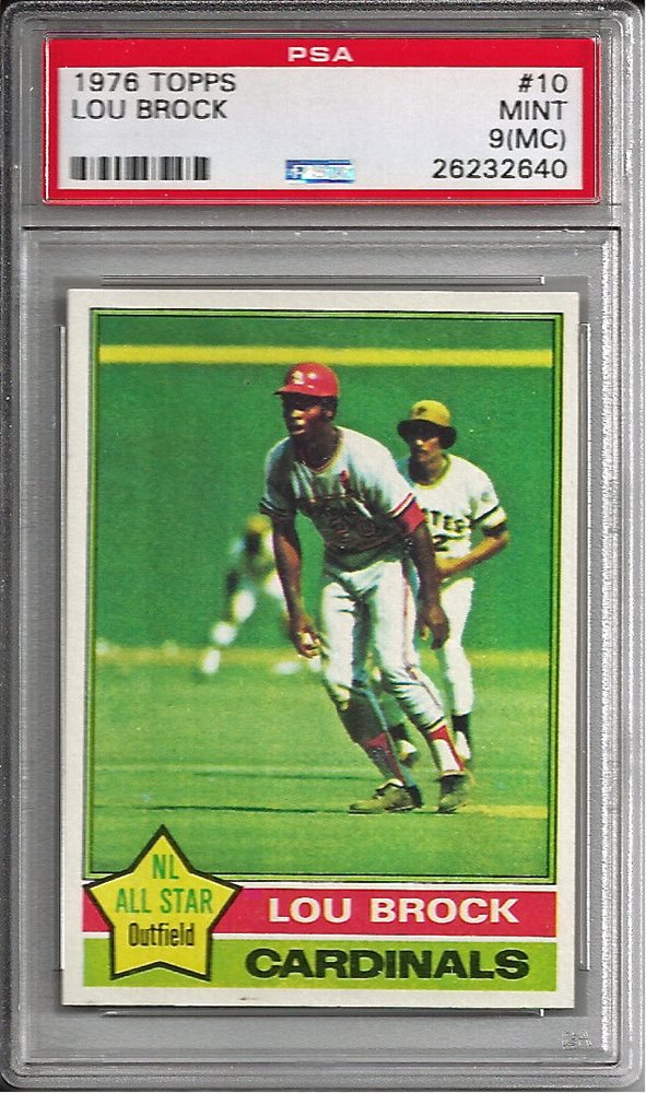 Auction Prices Realized Baseball Cards 1976 Topps Lou Brock