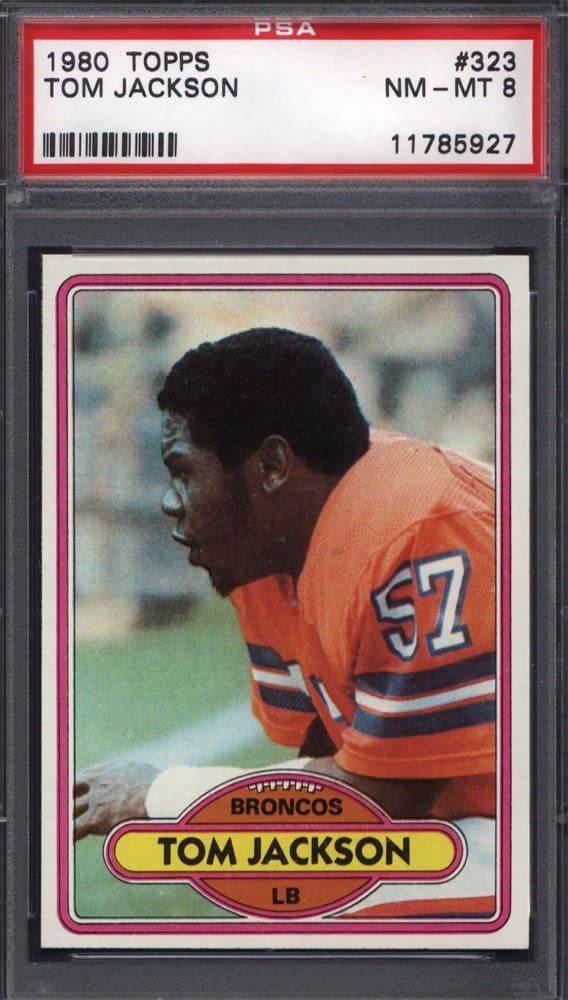 Auction Prices Realized Football Cards 1980 Topps Tom Jackson